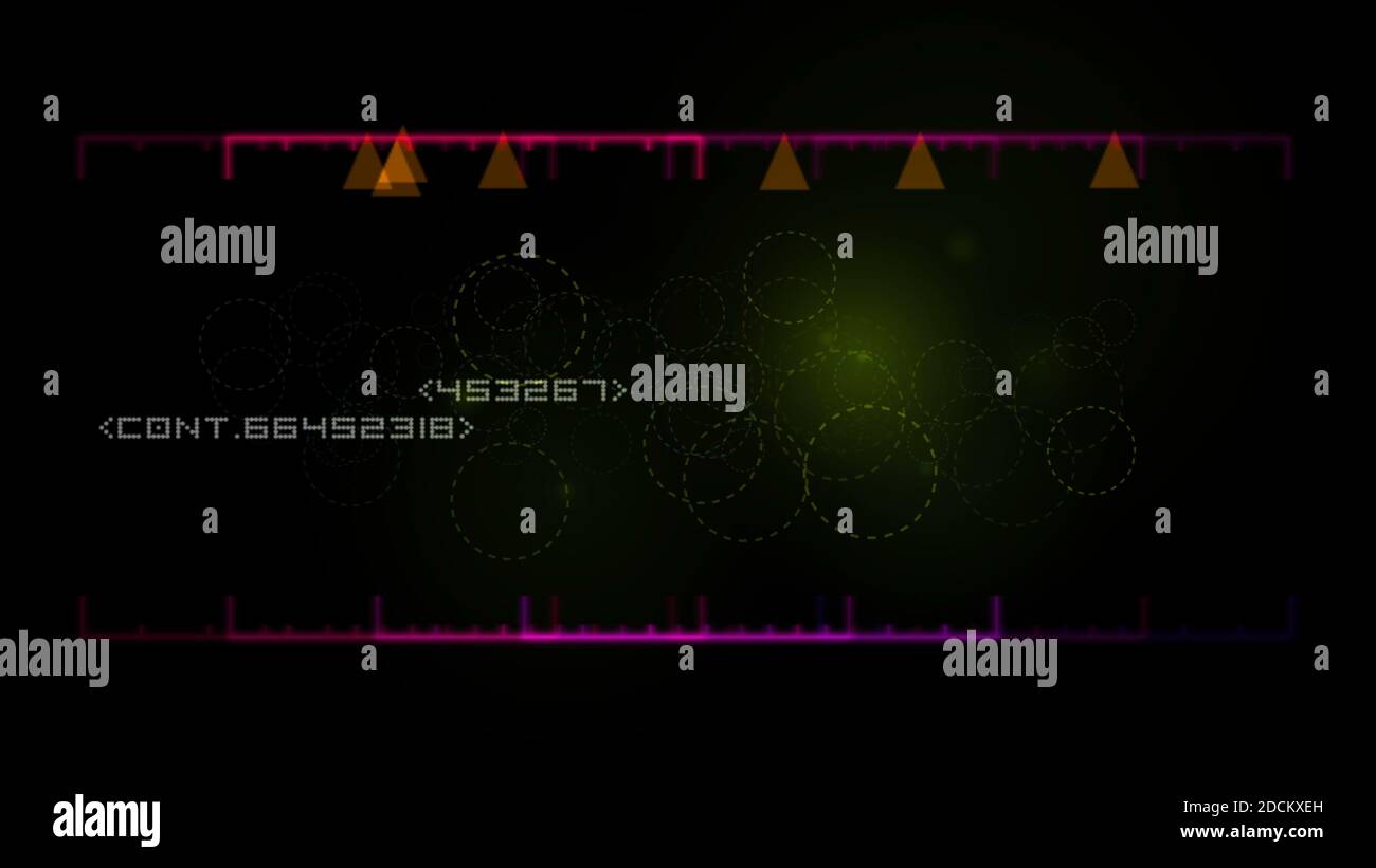 3d fake game UX Futuristic modern user interface elements hud control ...