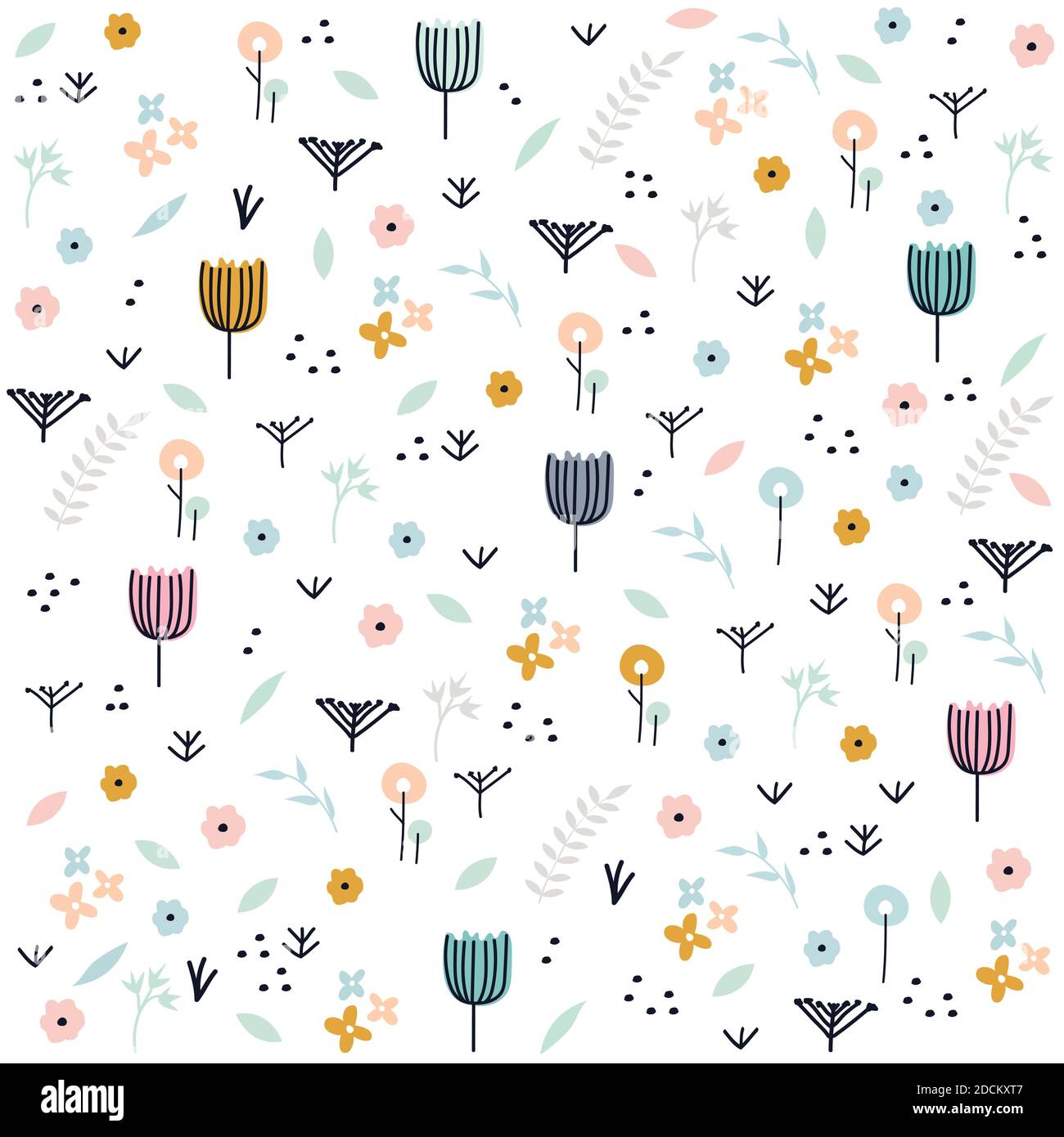 Seamless graphic pastel orange Cut Out Stock Images & Pictures - Alamy