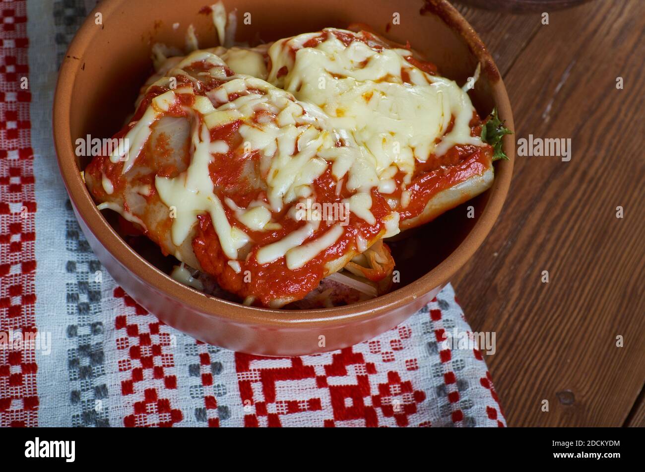 Sarmi guveche - Bulgarian Vegetable Casserole With Meat Stock Photo - Alamy