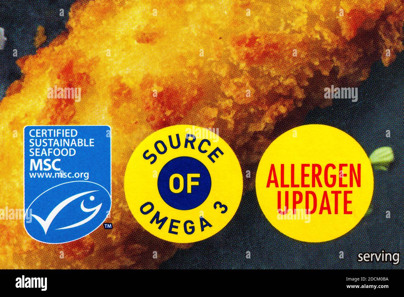 certified sustainable seafood MSC logo source of Omega 3 - information ...