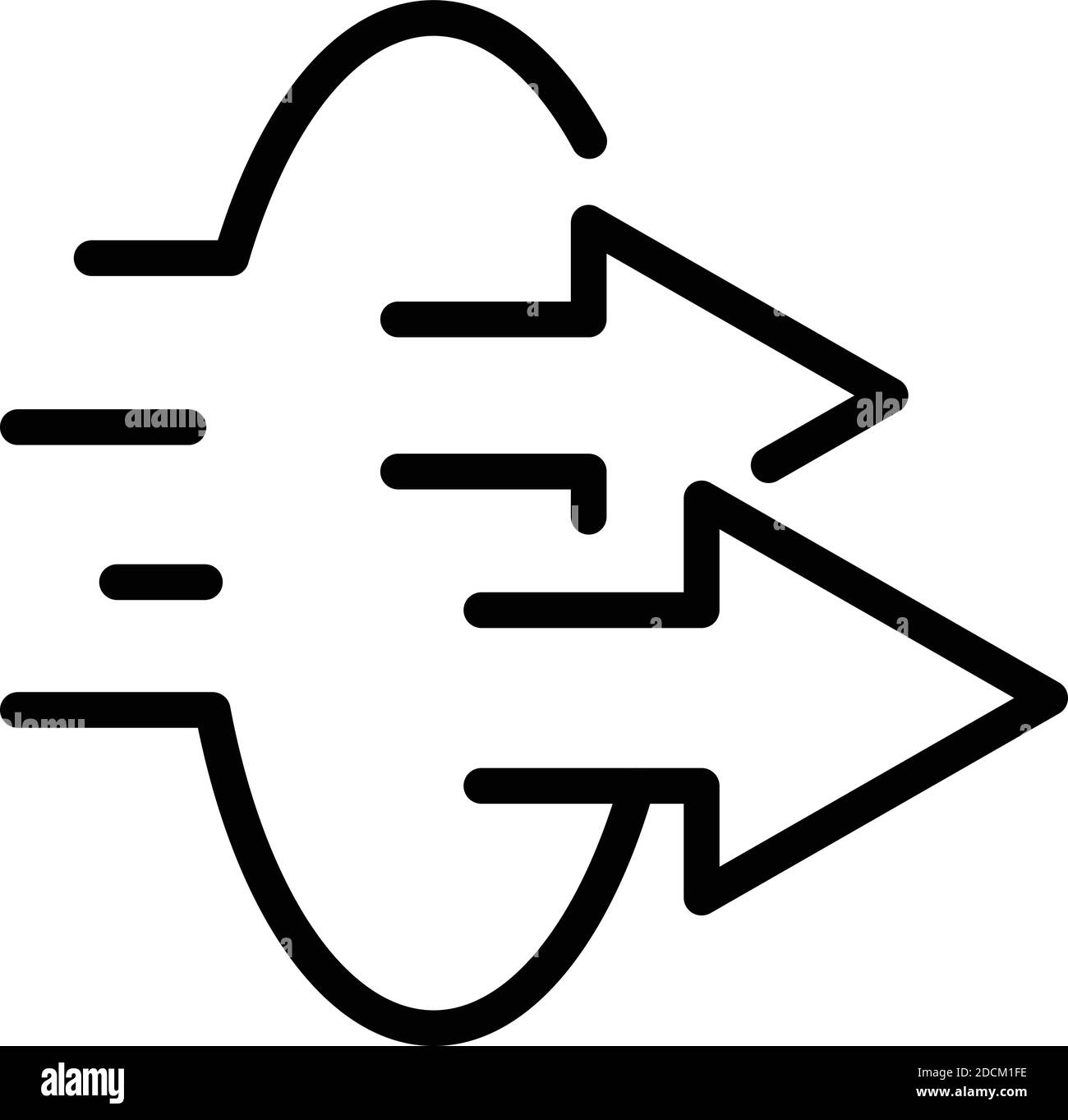 Internet speed icon. Outline internet speed vector icon for web design ...