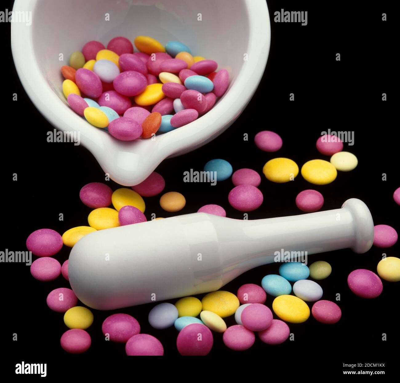 MEDECINE WITH A MORTAR Stock Photo - Alamy