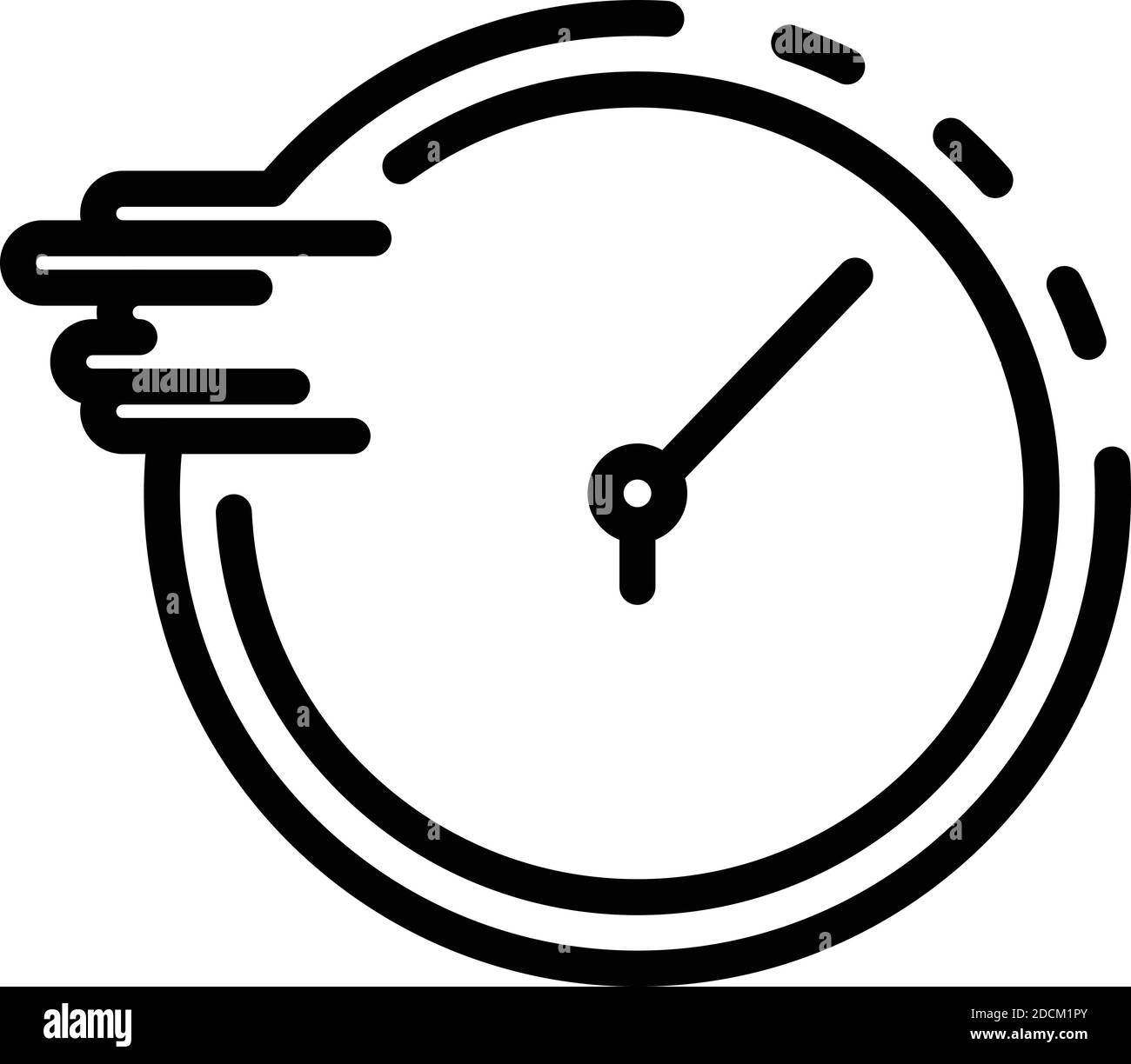 Upload speed internet icon. Outline upload speed internet vector icon ...