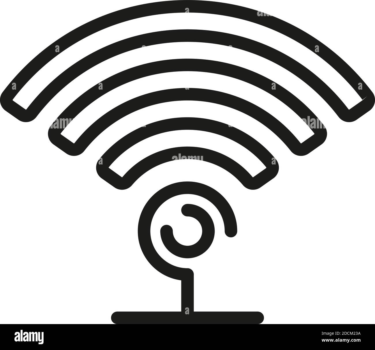 Access point icon. Outline access point vector icon for web design ...