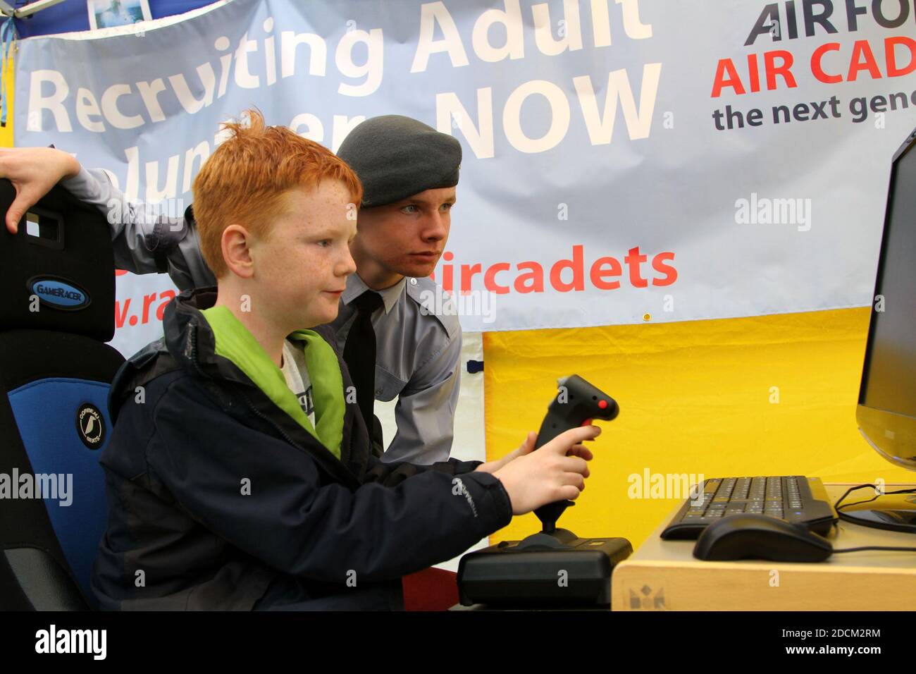 Combat Stress Summer Fete at Hollybush House RAF Cadet Kieran Smith ...