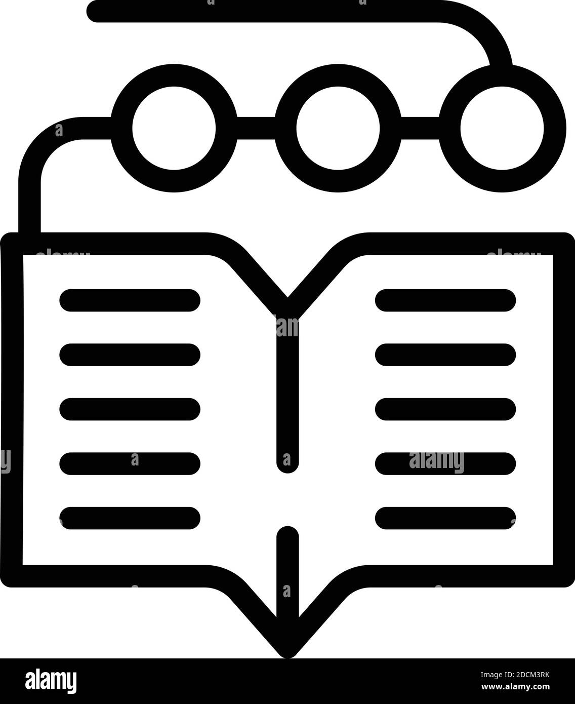 Online learning platform icon. Outline online learning platform vector ...