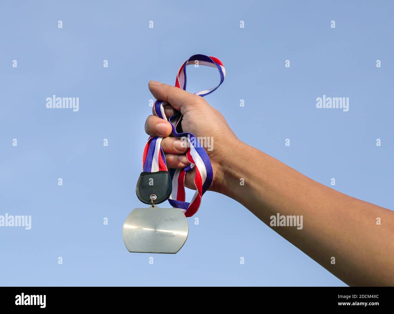 Winner holding trophy hi-res stock photography and images - Alamy