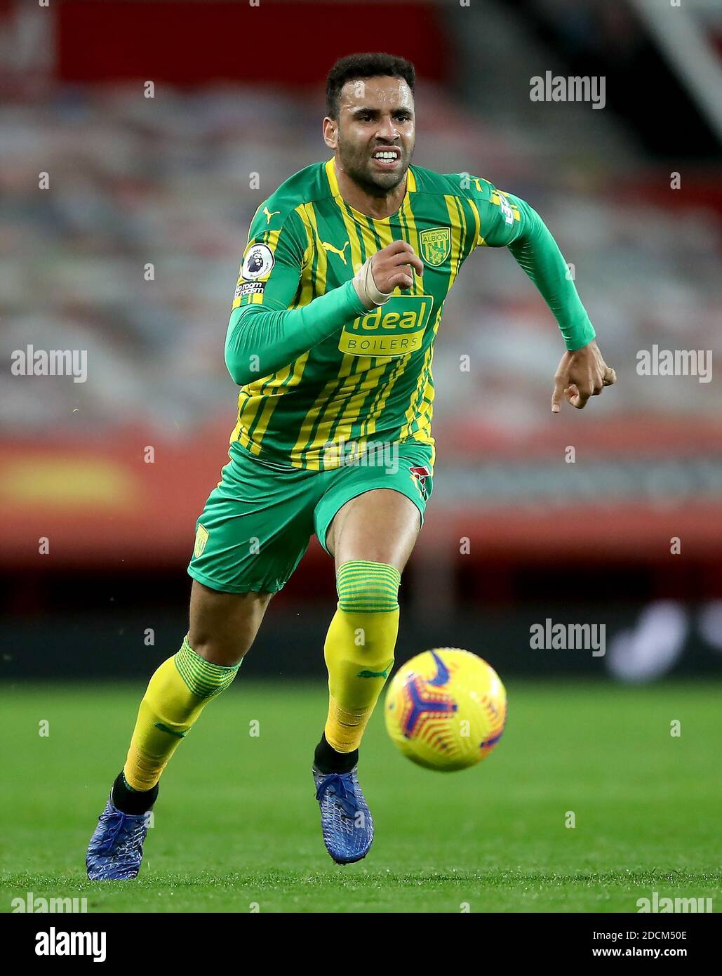 West Bromwich Albion's Hal Robson-Kanu during the Premier League match ...
