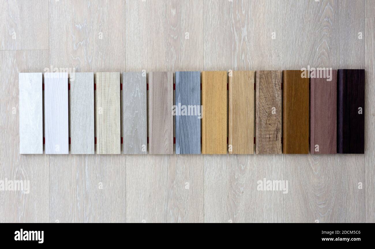 and species for laminate and parquet flooring. Multi-colored wood ...