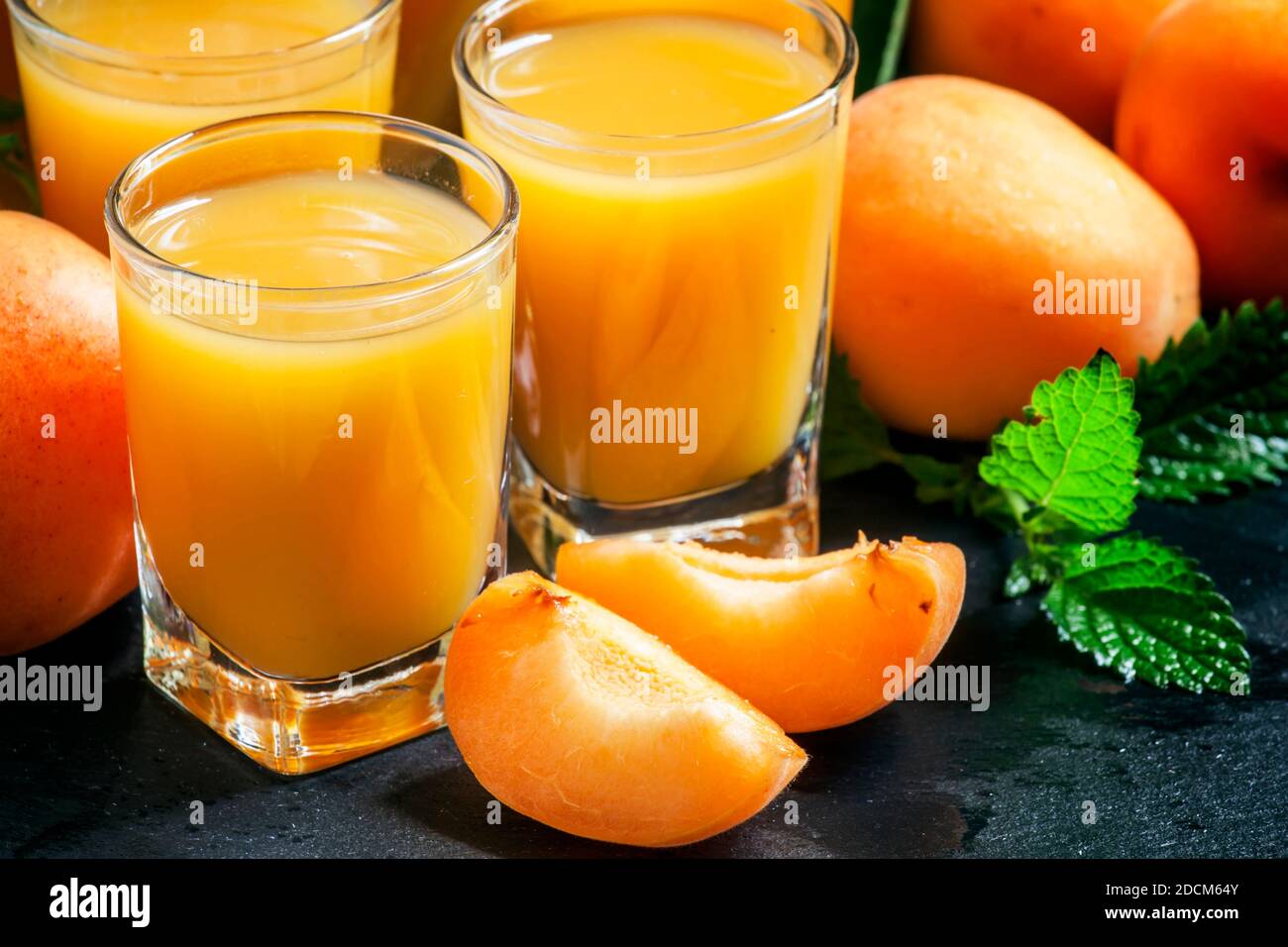 Freshly squeezed apricot juice hi-res stock photography and images - Alamy