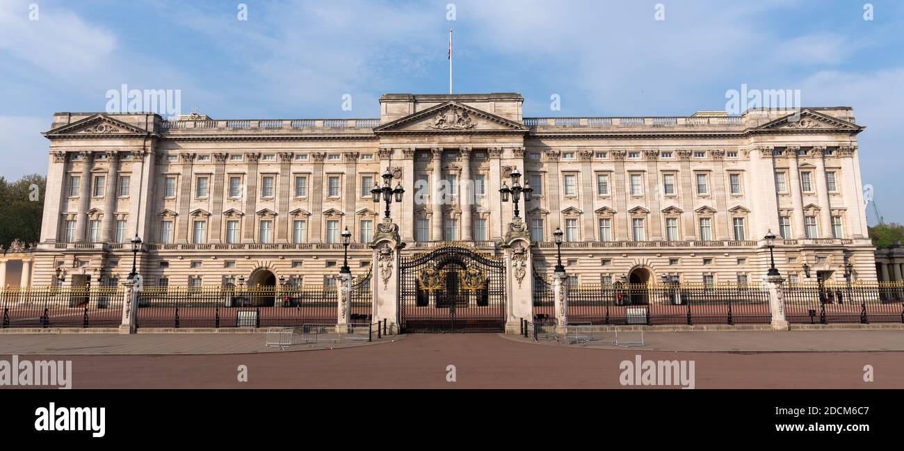 Buckingham Palace, London, England, Panoramic Stock Photo - Alamy