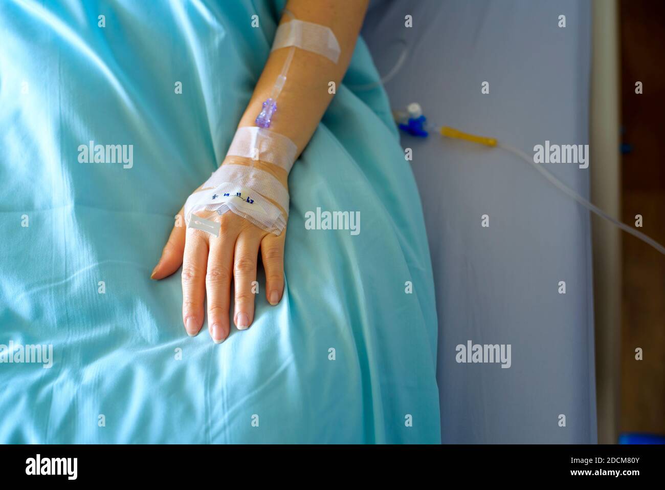 Intravenous drip hand hi-res stock photography and images - Alamy