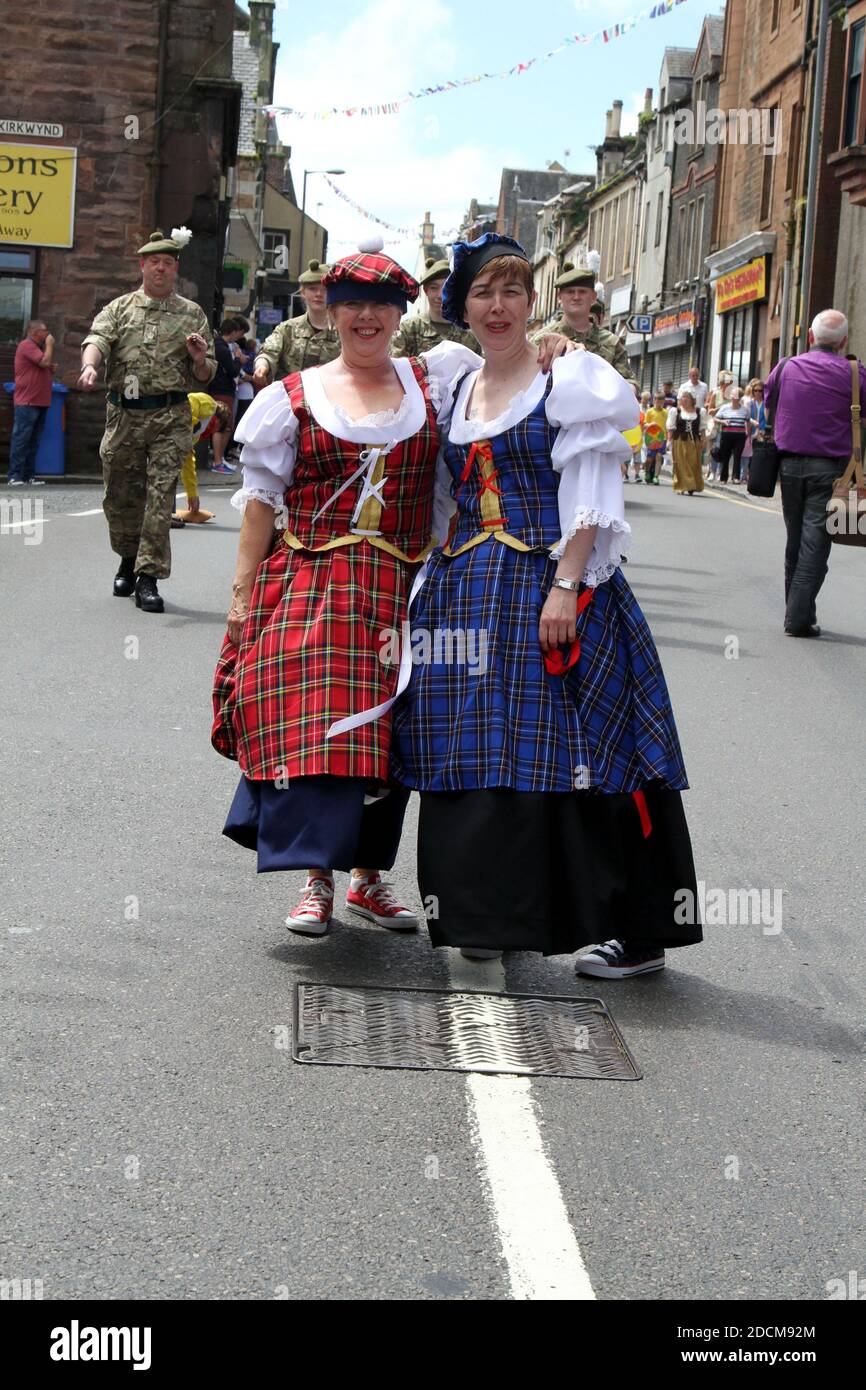 Maybole Gala Day, Ayrshire, Scotland, UK Stock Photo - Alamy