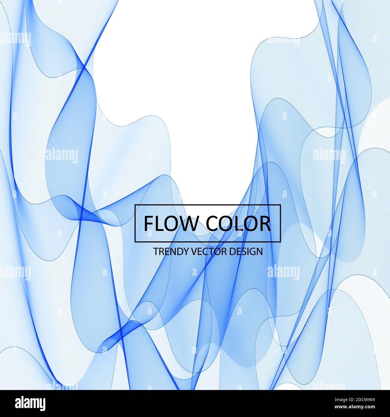 blue wave. layout for presentation, brochure eps 10 Stock Photo - Alamy