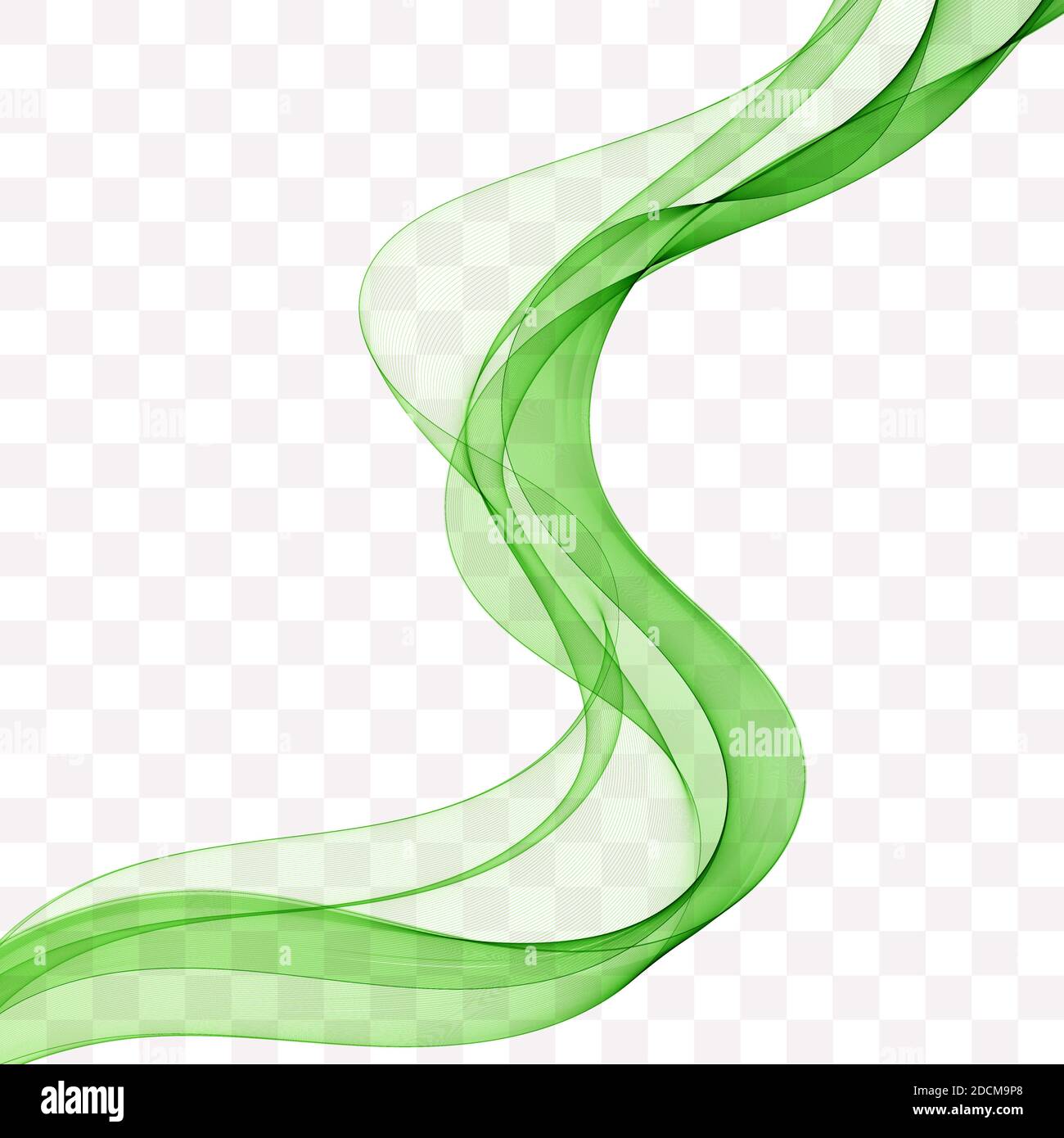 abstract green wave graphics layout for advertising presentation ...