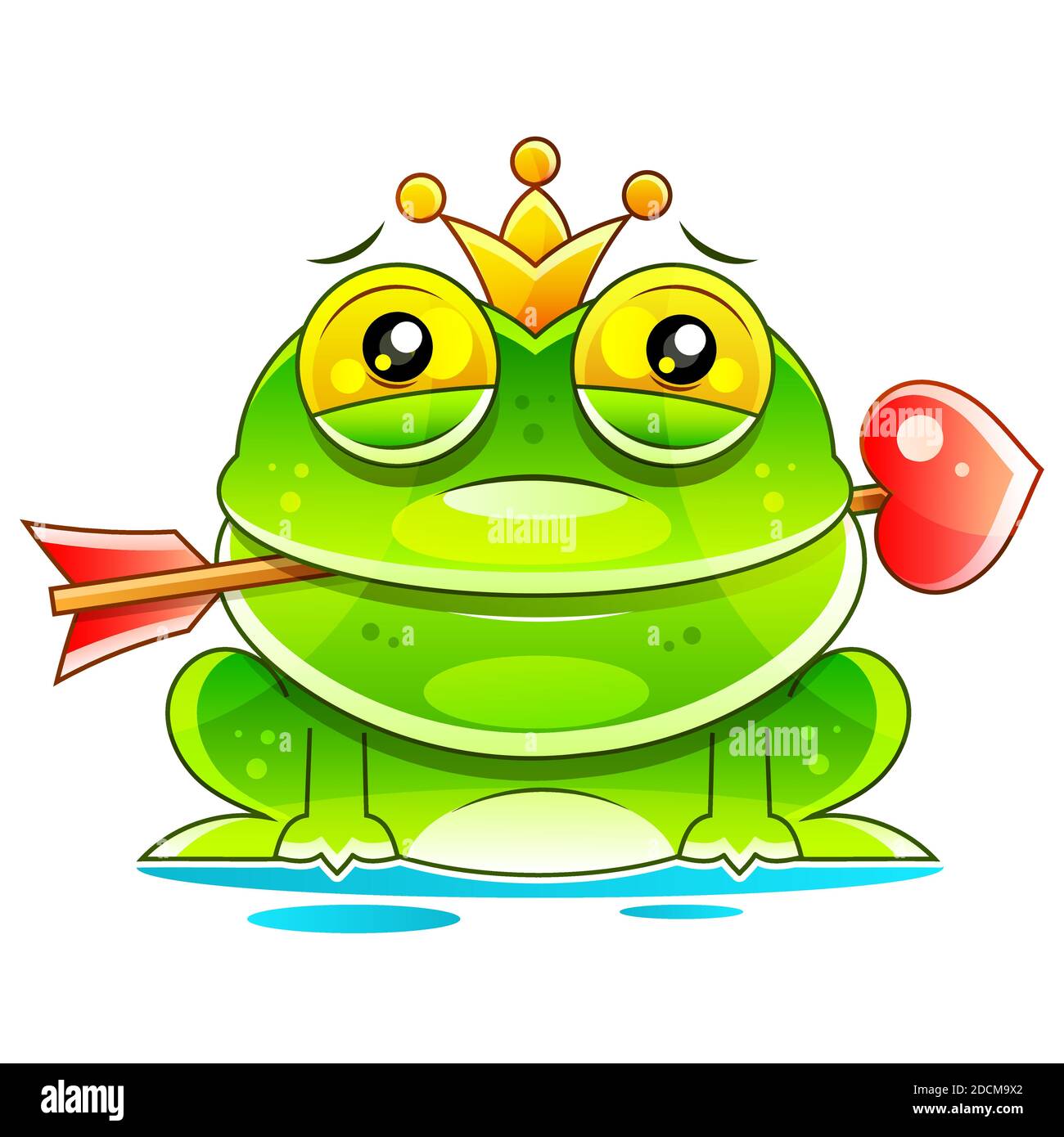 The Princess And The Frog Cut Out Stock Images & Pictures - Alamy