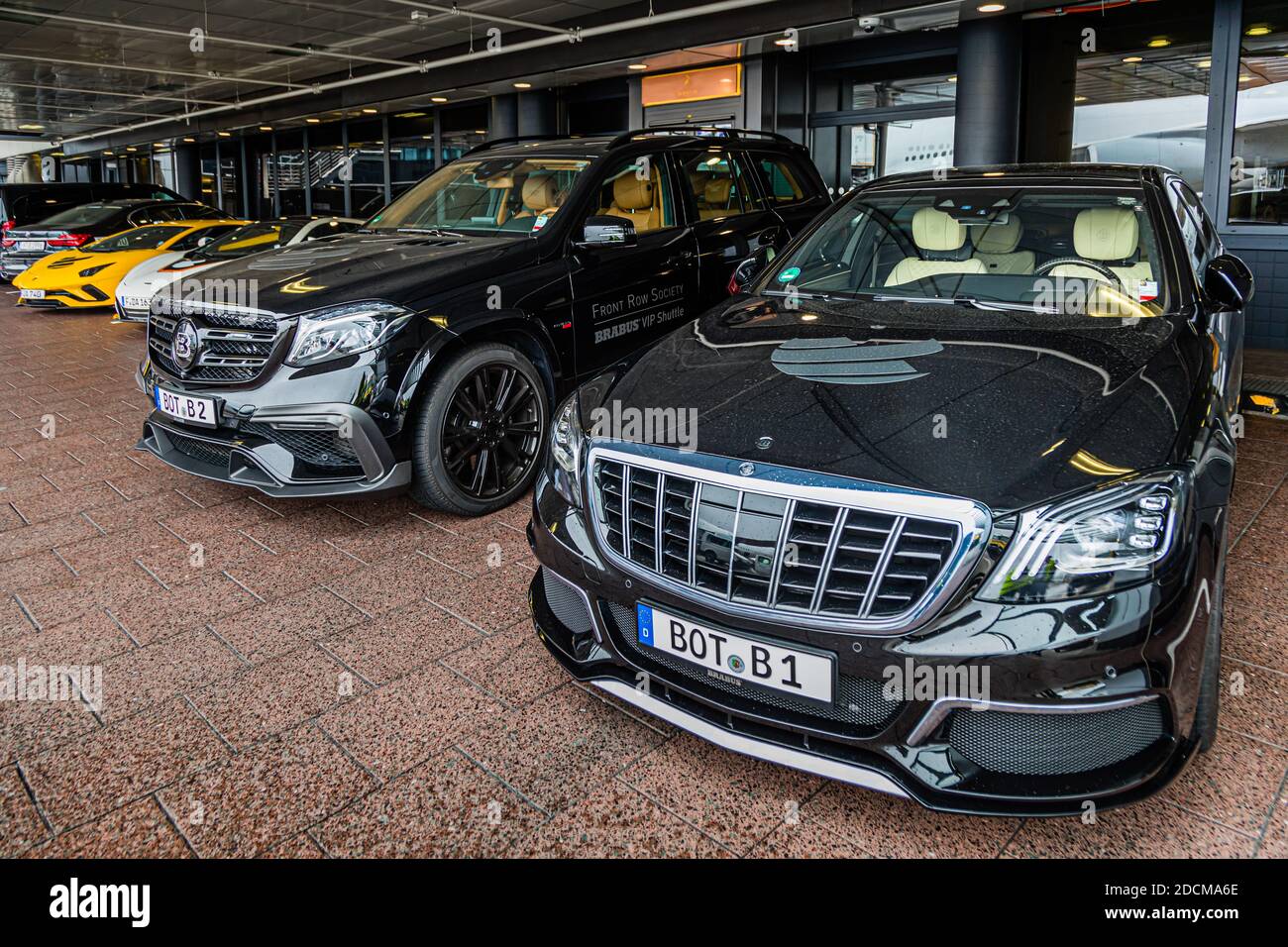 FrontRowSociety Brabus Shuttle and McLaren, Lamborghini in Frankfurt am ...
