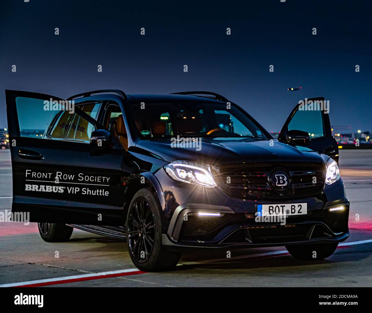 850 PS strong BRABUS XL 850 SUV, Frankfurt am Main, Germany Stock Photo ...