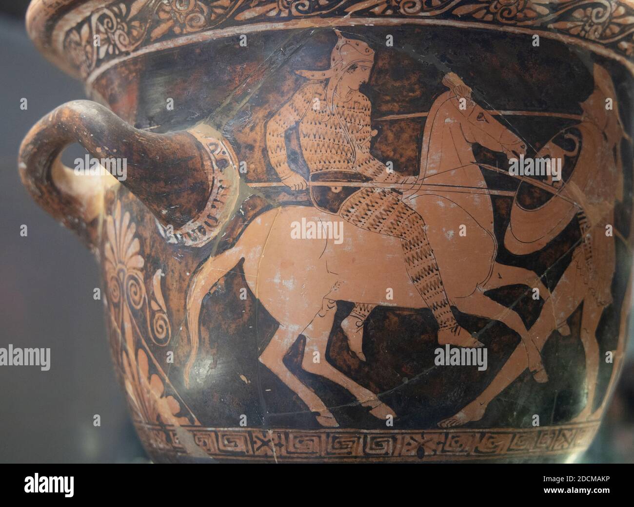 Amazonomachy: Attic Red-figure Bell Krater | End of the 5th BC ...