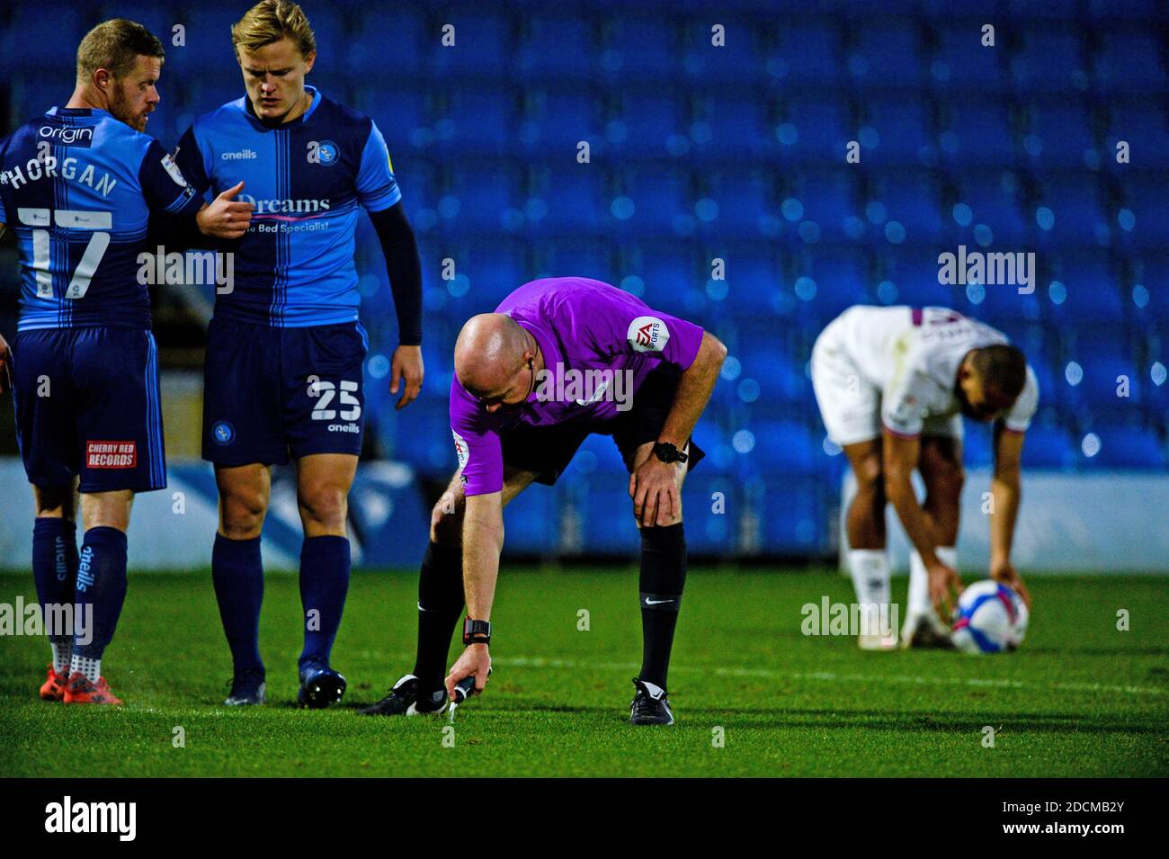 21st November 2020; Adams Park Stadium, Wycombe, Buckinghamshire ...