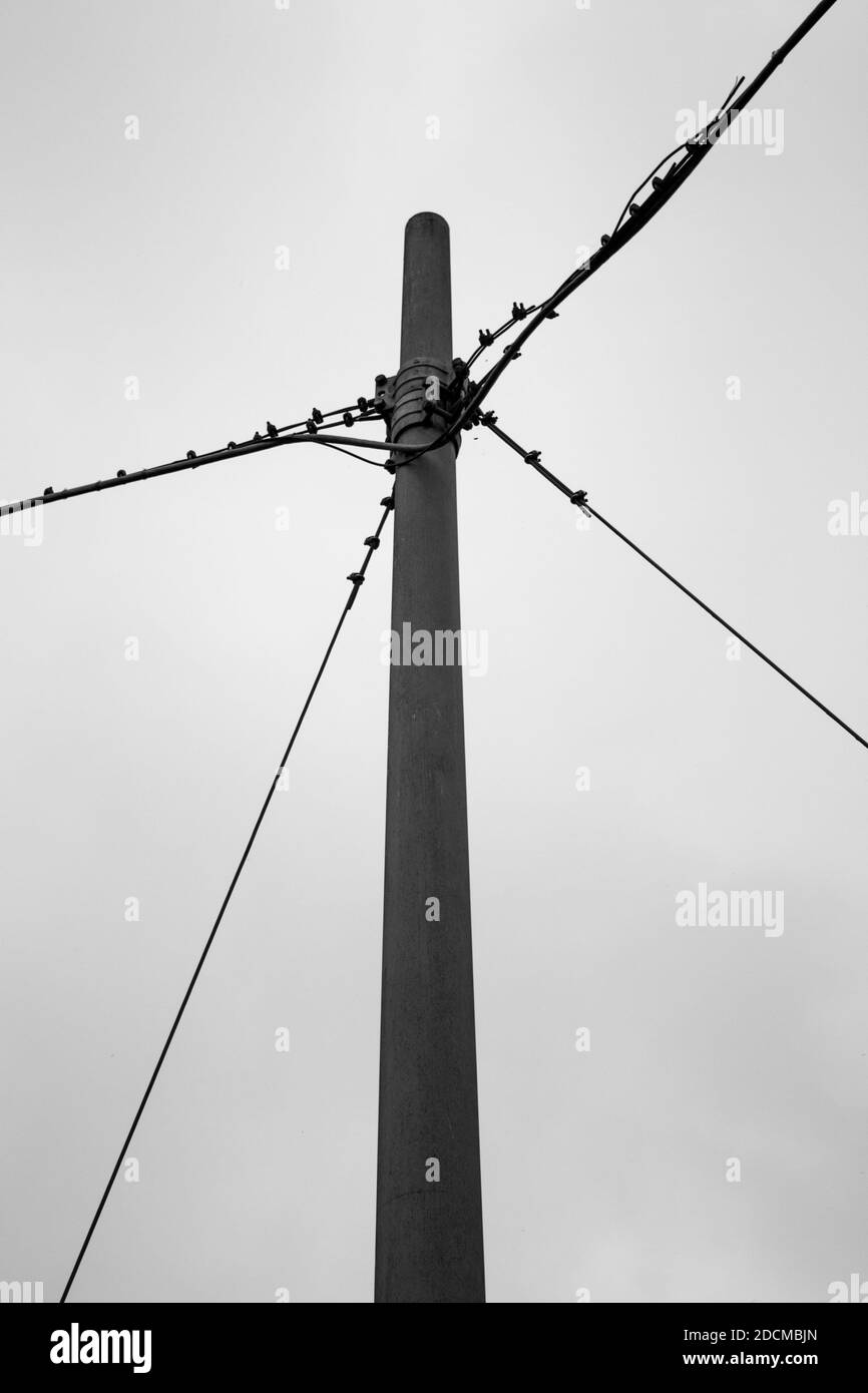 Spring pole Black and White Stock Photos & Images - Alamy
