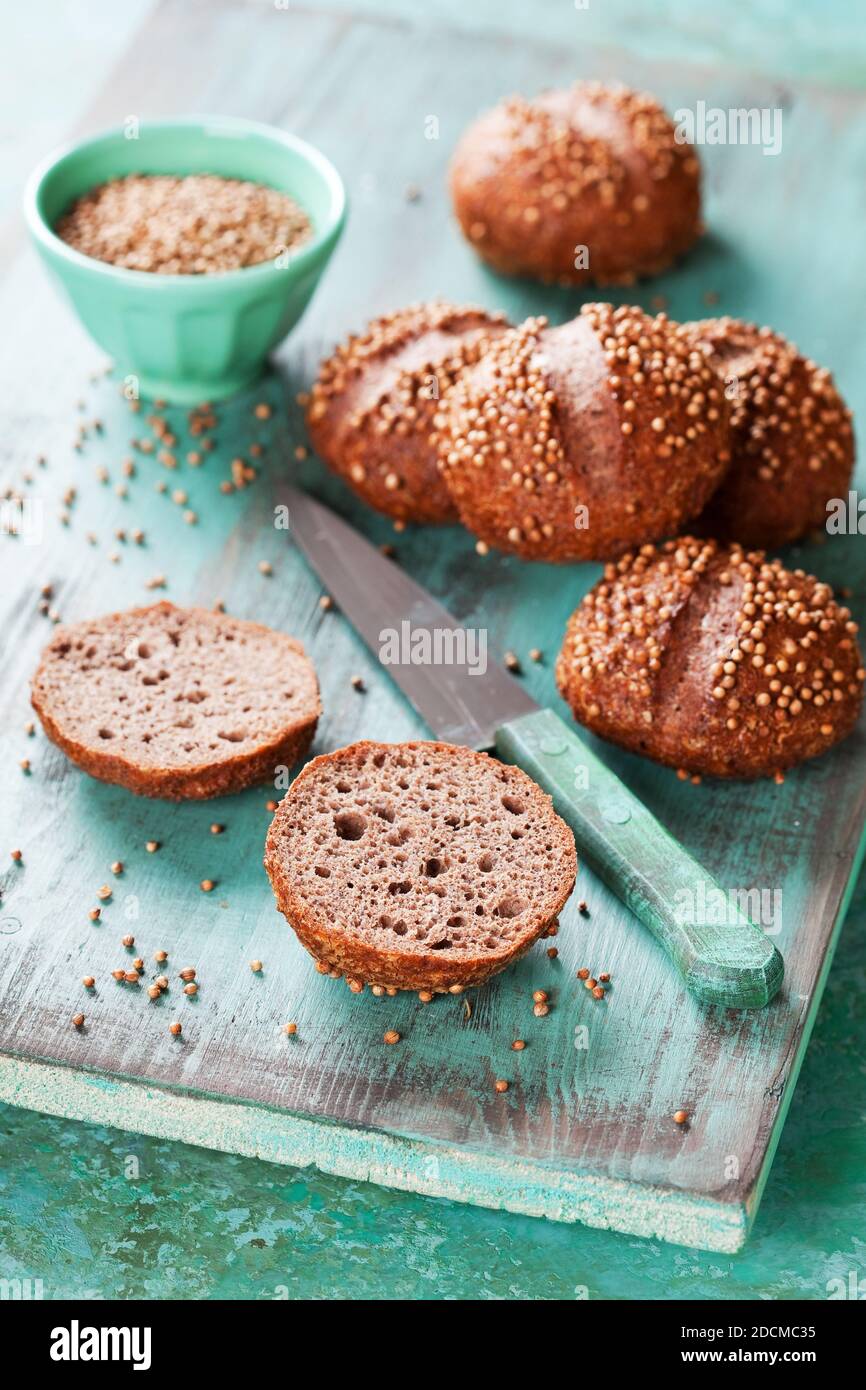 Sandwich buns hi-res stock photography and images - Alamy