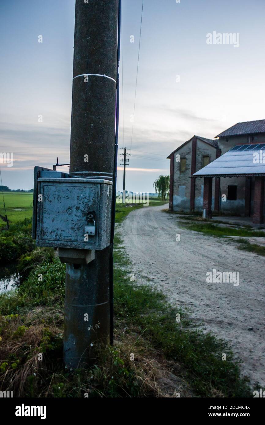rural landscape in the summer or spring Stock Photo - Alamy