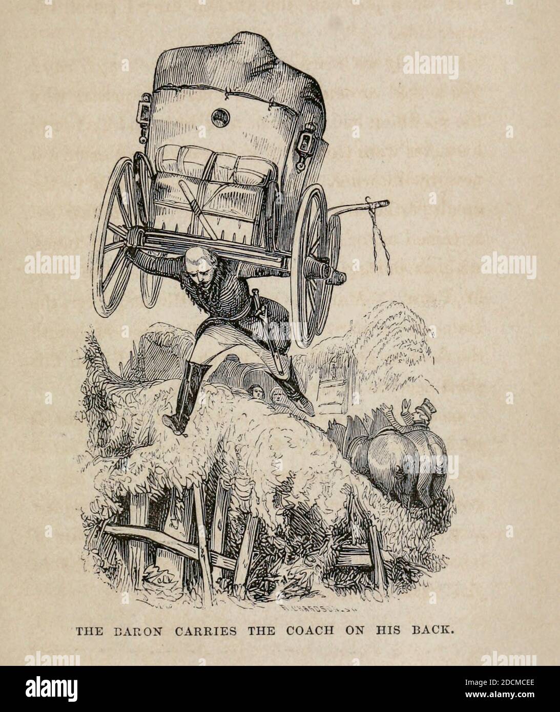 The travels and surprising adventures of Baron Munchausen; with ...