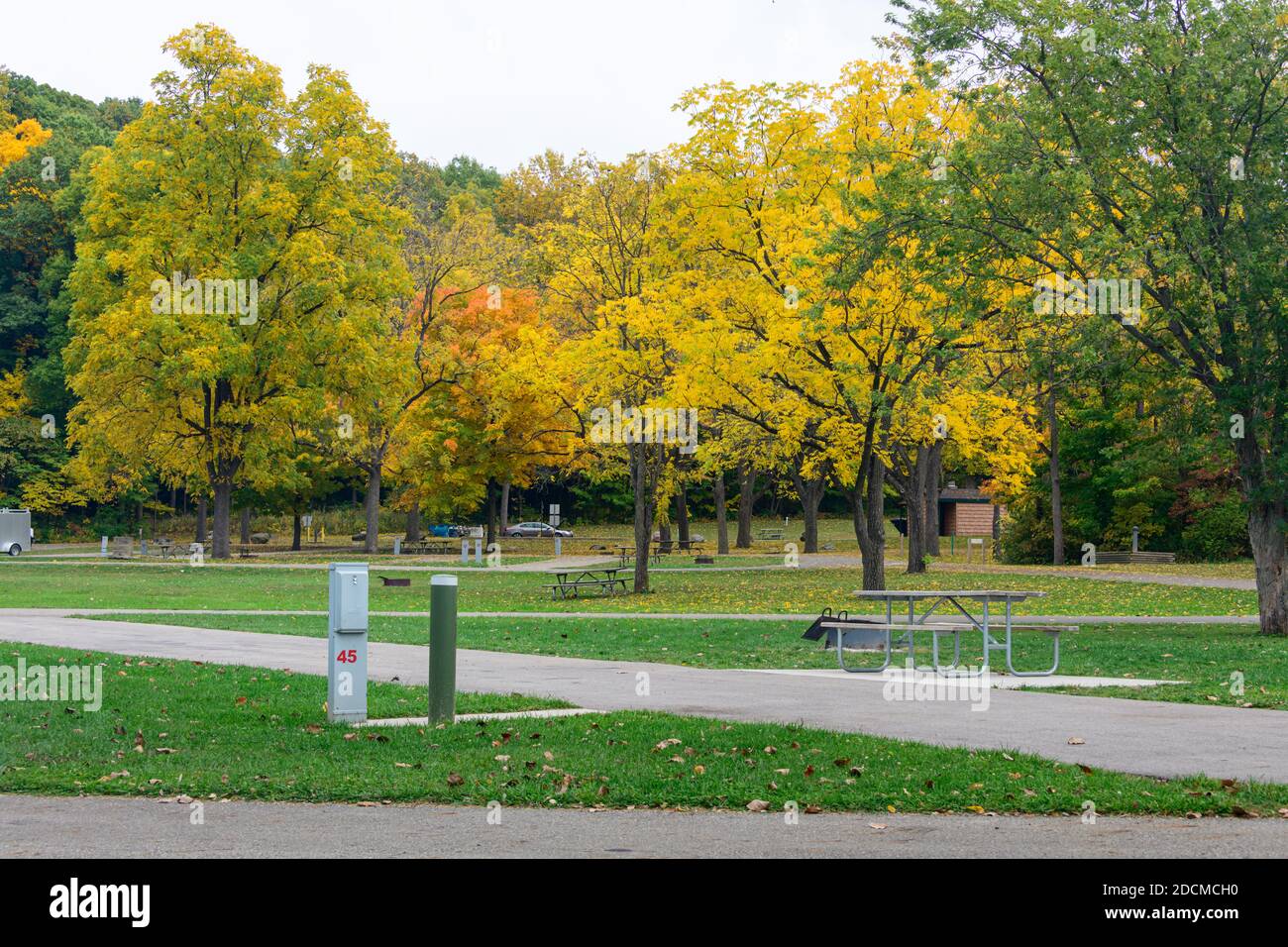 Kiser lake state park campground hi-res stock photography and images ...