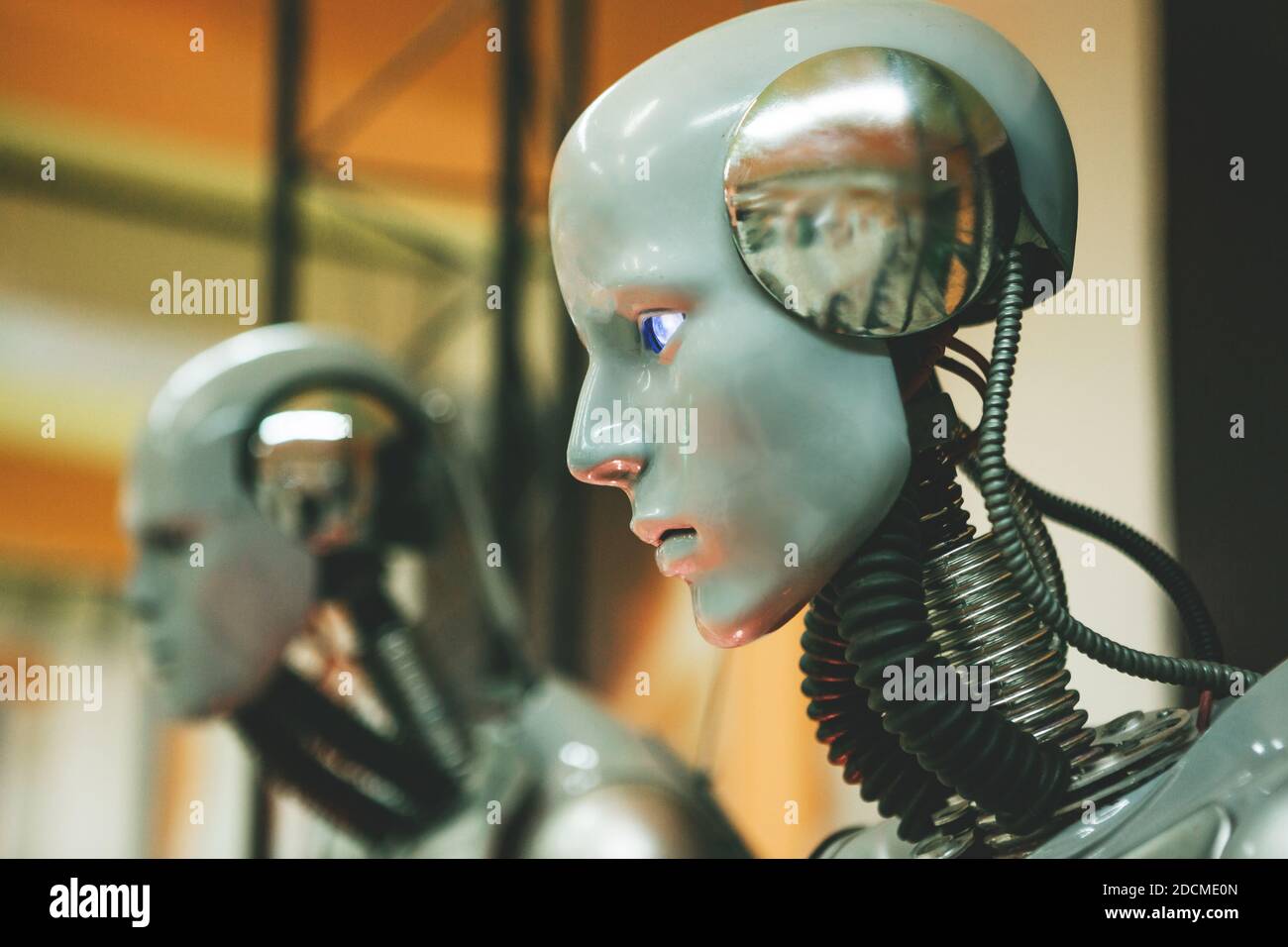 Robotic human prototype. Technology and the concept of the future of ...