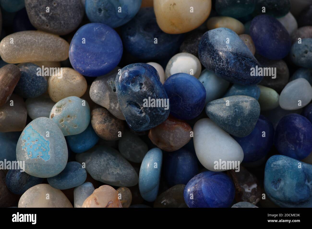 earthen,ceramic & coloured stones for decoration of home Stock Photo ...