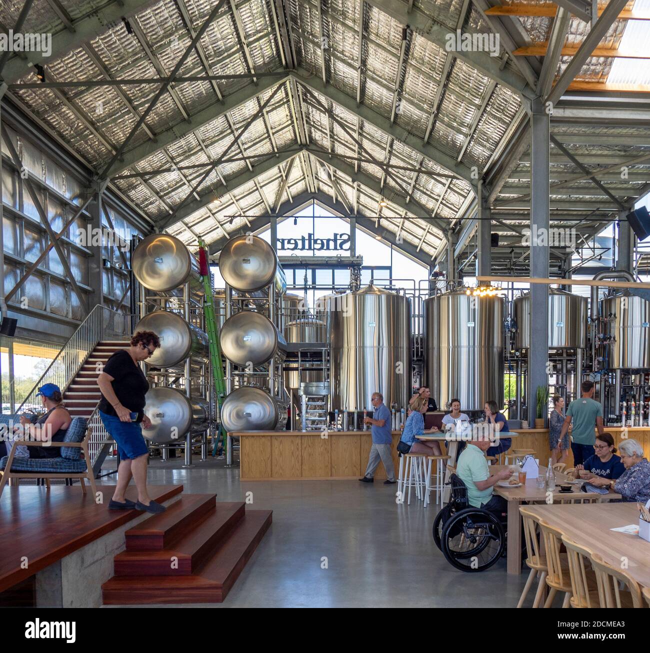 Inside Shelter Brewing Company Brewery and restaurant Busselton ...