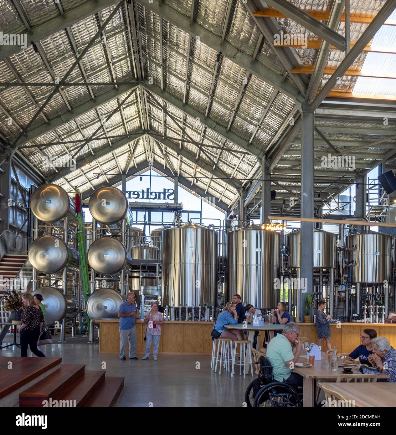 Inside Shelter Brewing Company Brewery and restaurant Busselton ...