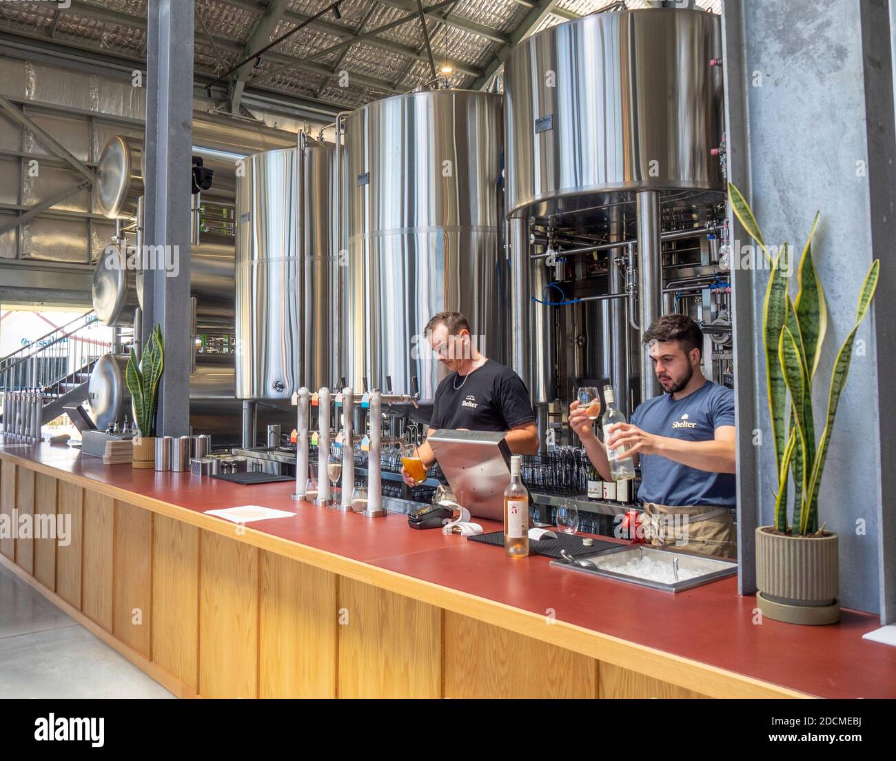 Inside Shelter Brewing Company Brewery and restaurant Busselton ...