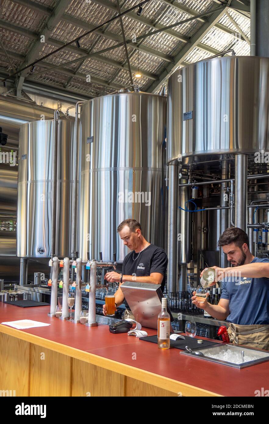Inside Shelter Brewing Company Brewery and restaurant Busselton ...