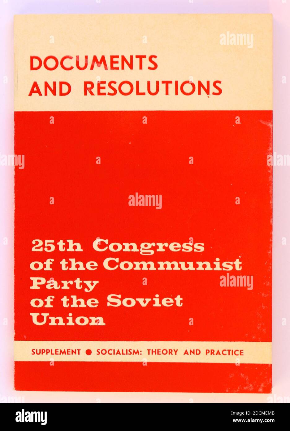 Soviet communist pamphlet hi-res stock photography and images - Alamy