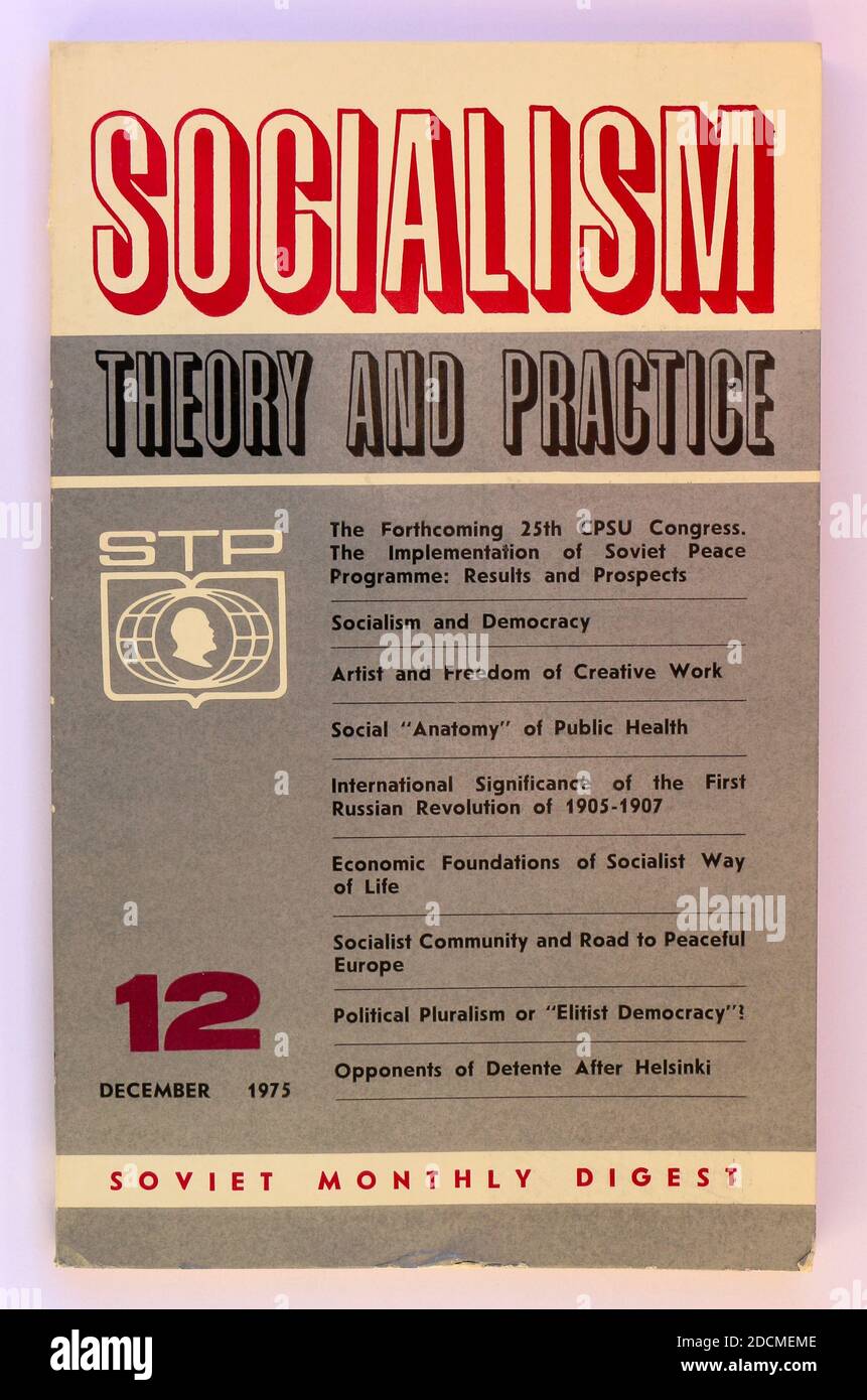 Soviet communist pamphlet hi-res stock photography and images - Alamy