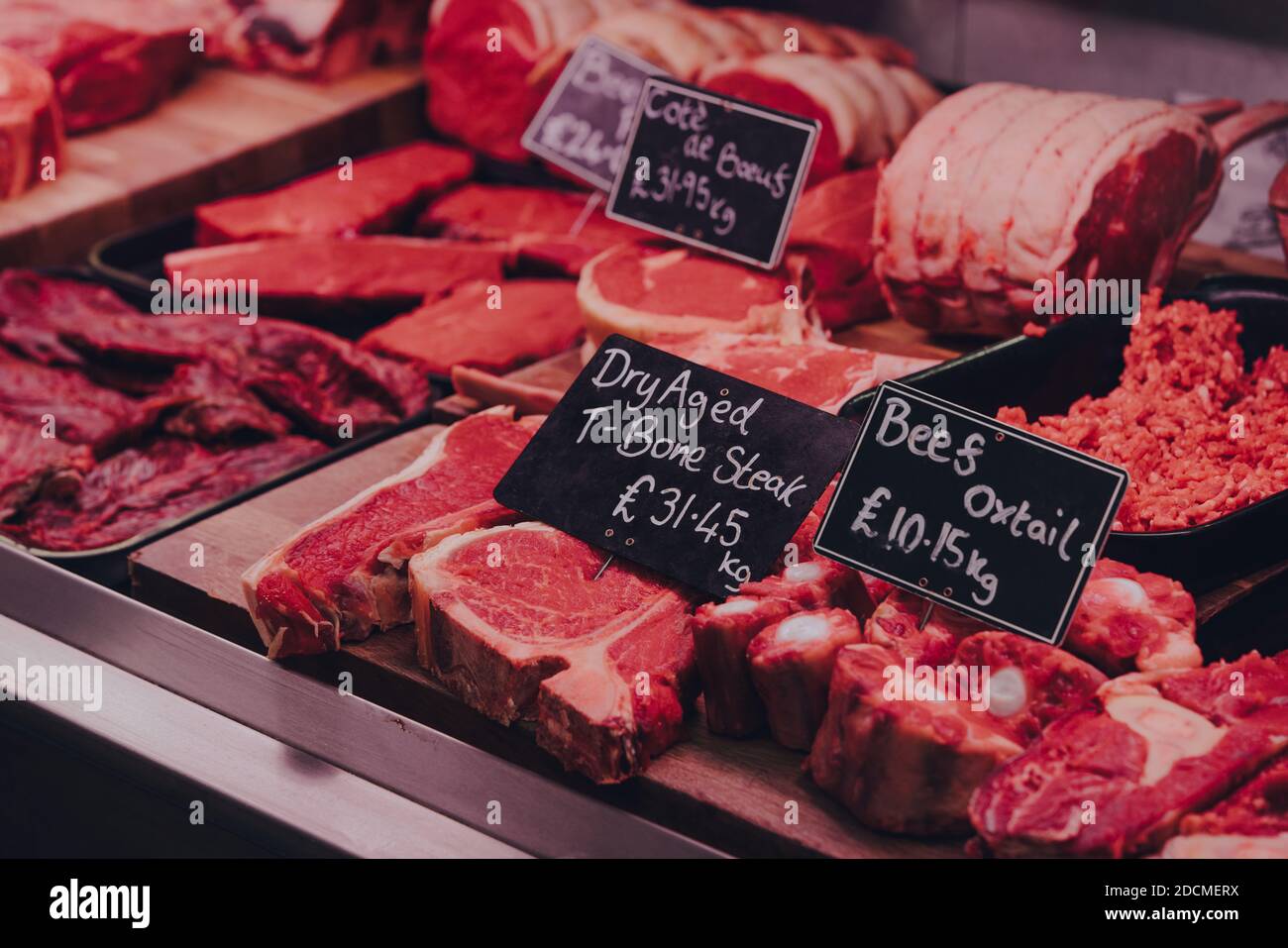 Variety of meats hi-res stock photography and images - Alamy