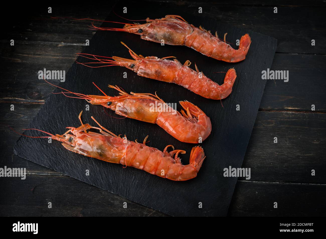 Prawn shrimp langoustine norway lobster scampi crustacean hi-res stock ...