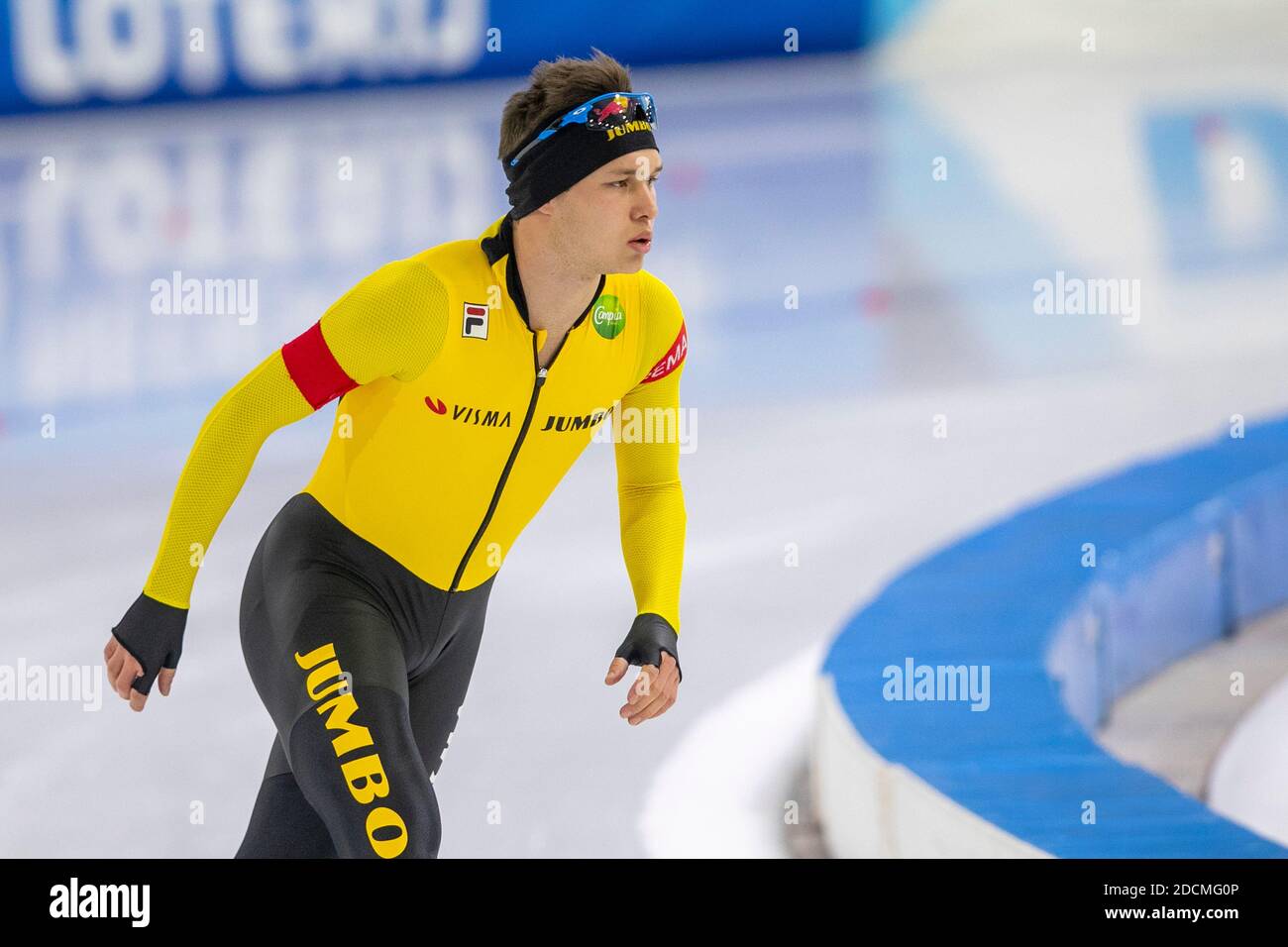 Heerenveen, Netherlands. 22nd Nov, 2020. HEERENVEEN, Thialf Ice Stadium ...