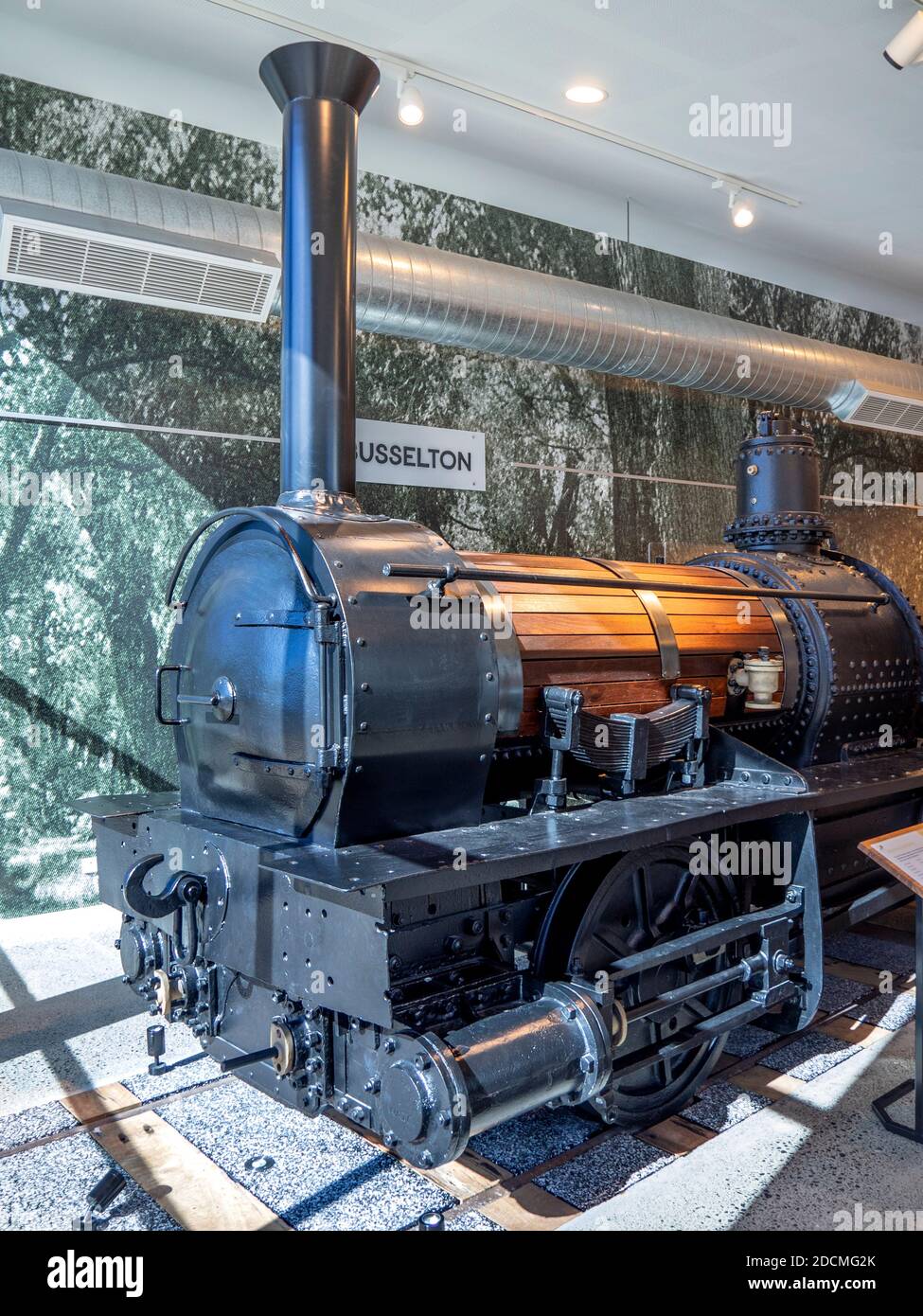 Oldest steam locomotive hi-res stock photography and images - Alamy
