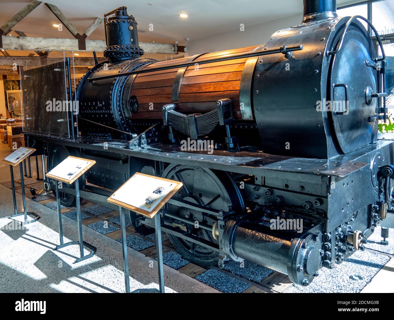 Ballaarat Steam Engine the oldest Australian made locomotive on display ...