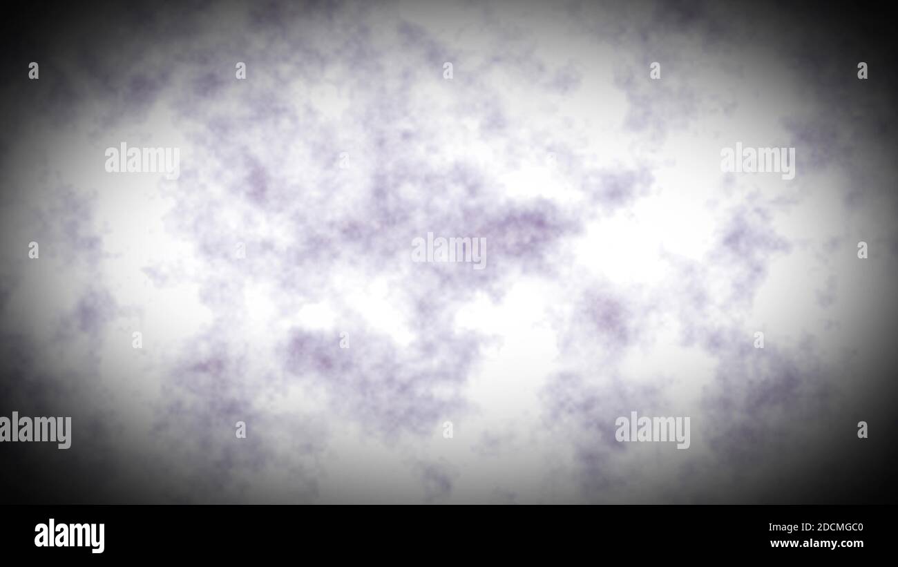 White atmospheric smoke, fog or dust 3d illustration background ...