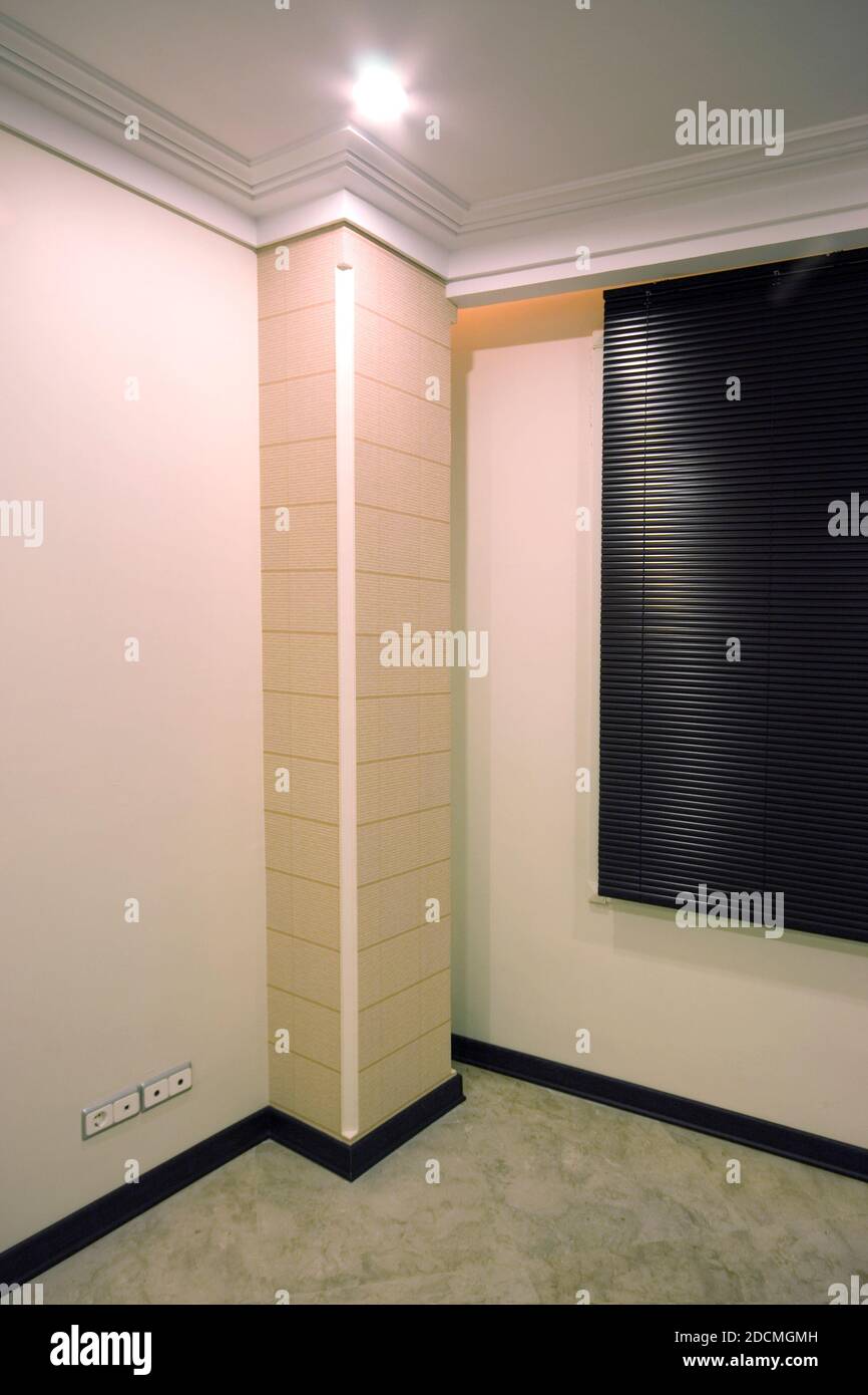 Decorative wooden window frame columns hi-res stock photography and ...