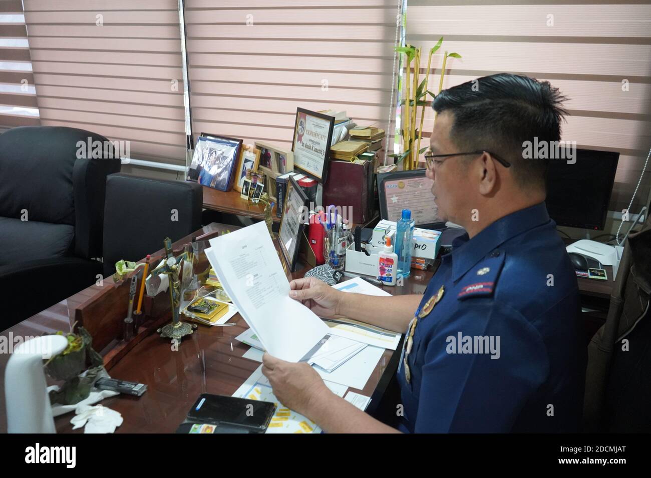 Philippine national police pnp chief hi-res stock photography and ...