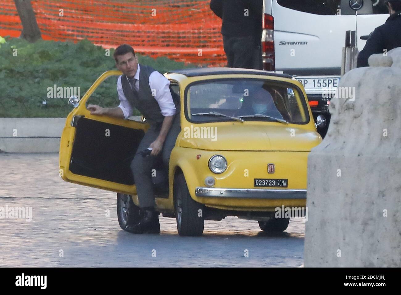 Rome, Italy. 22nd Nov, 2020. Rome, film set "Mission impossible 7 ...