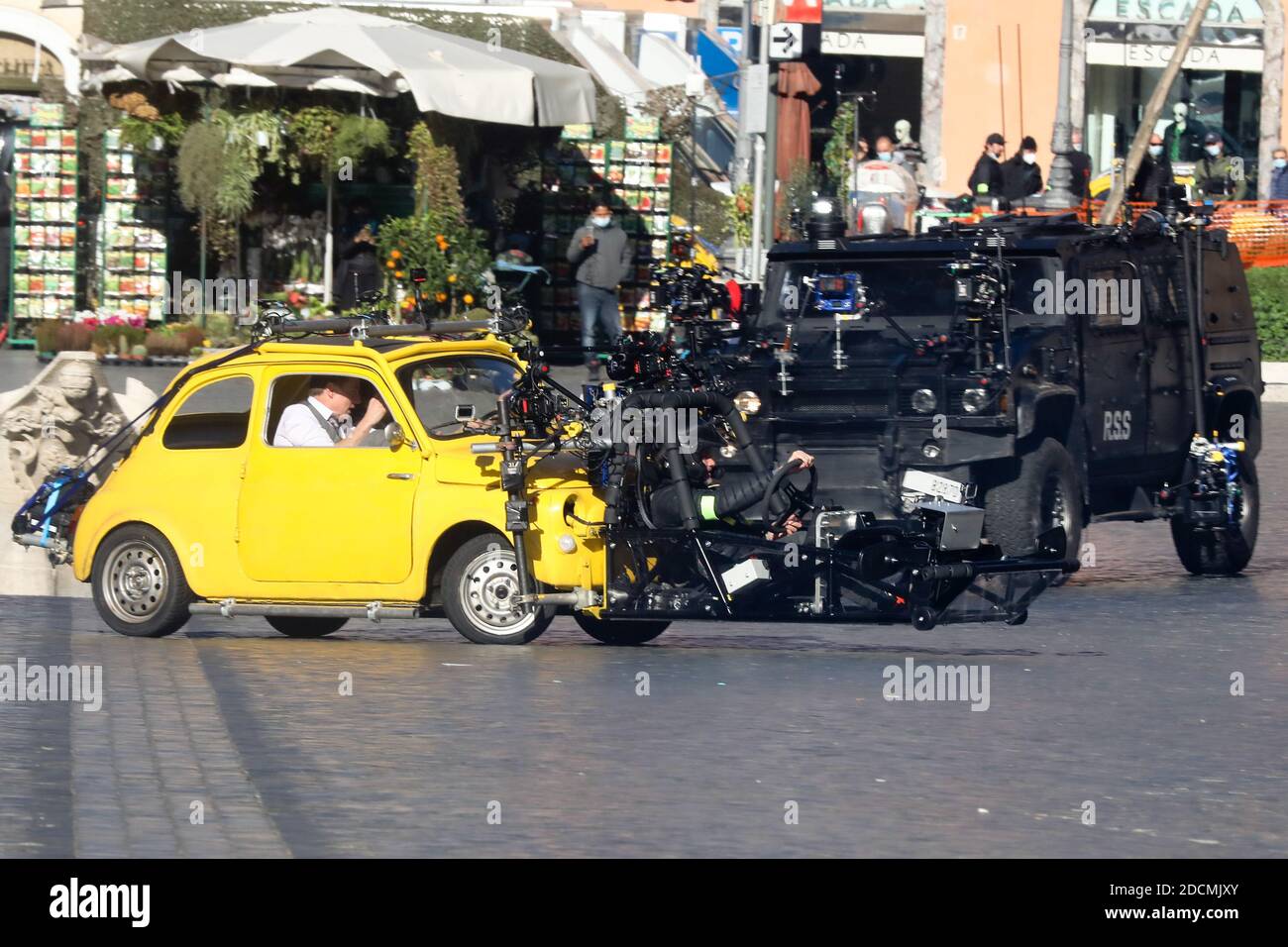 Rome, Italy. 22nd Nov, 2020. Rome, film set "Mission impossible 7 ...