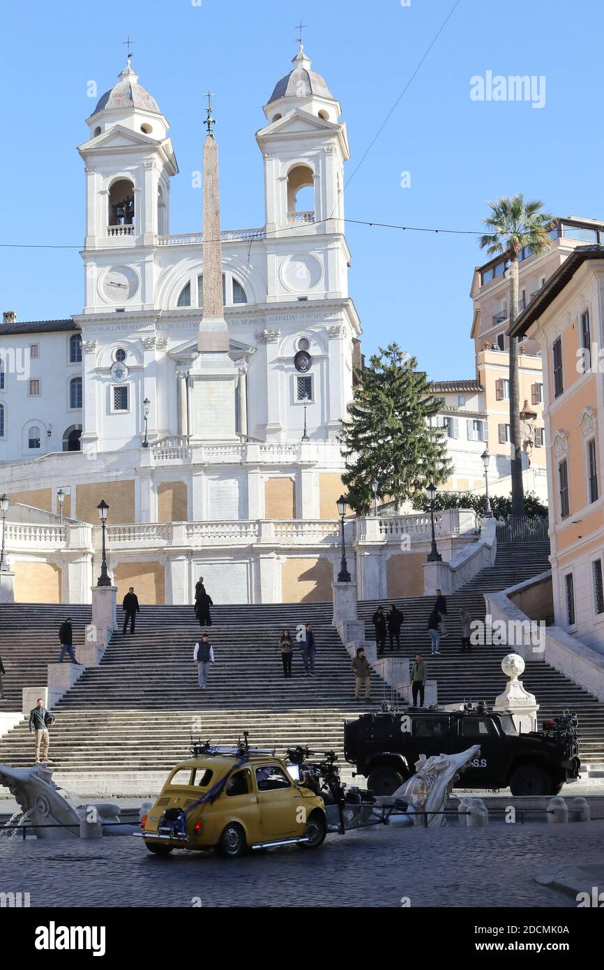Rome, Italy. 22nd Nov, 2020. Rome, film set "Mission impossible 7 ...