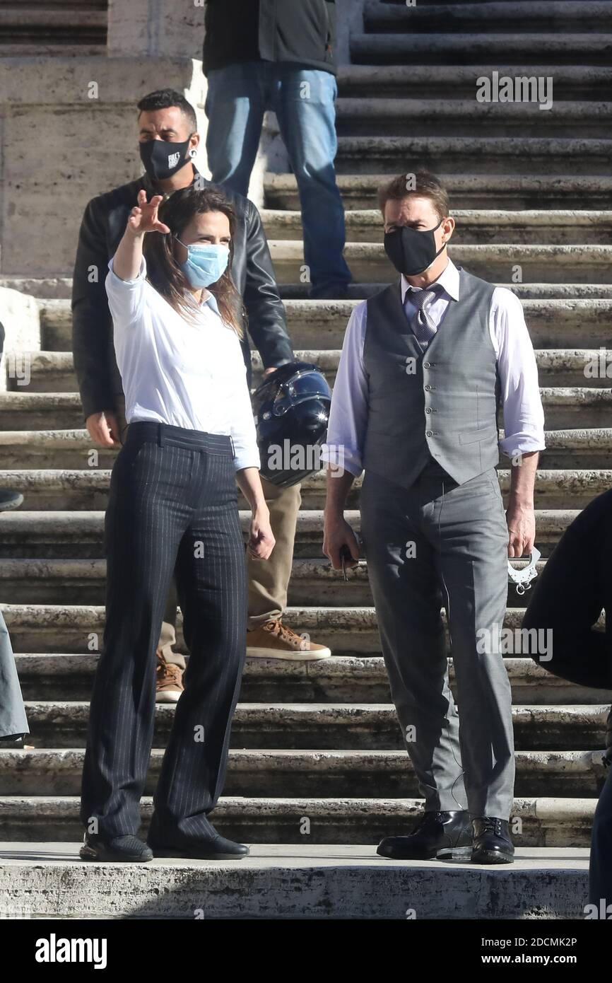 Rome, Italy. 22nd Nov, 2020. Rome, film set "Mission impossible 7 ...