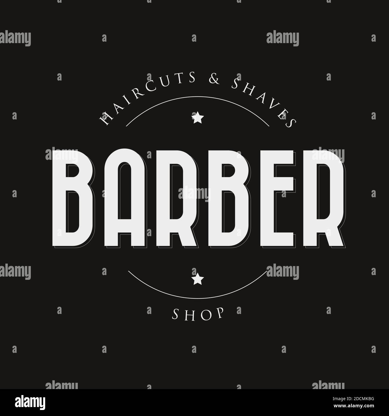 Barber Stock Vector Images - Alamy
